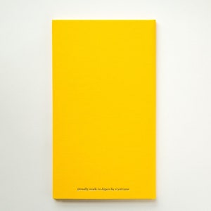 KOKUYO Field Note Book Yellow Color, KOKUYO Sketch Book, Hardcover ...