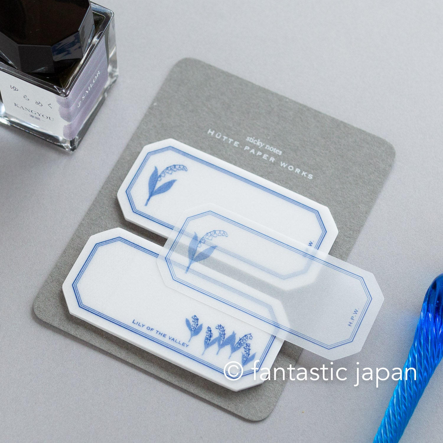 Hütte Paper Works / Tracing Paper Die-cut Sticky Notes -lily of the ...