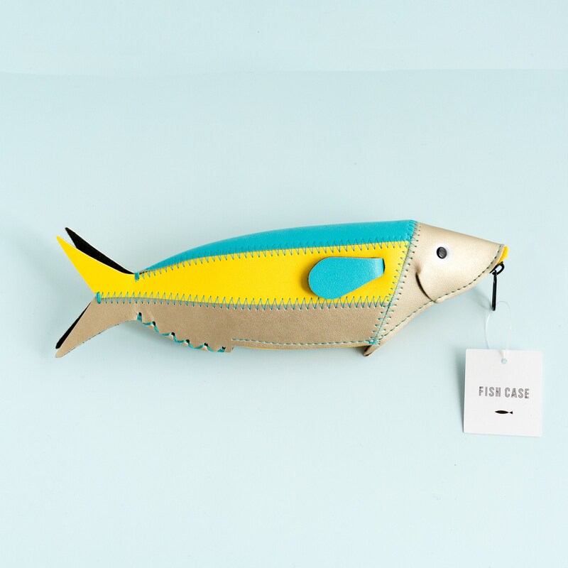 Fish Pencil Case - Etsy