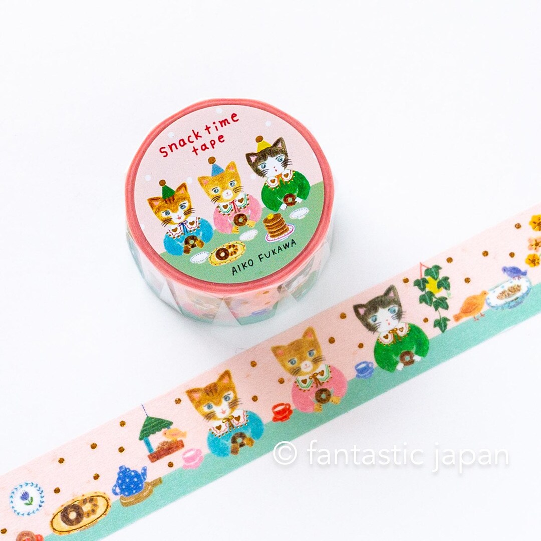 Cozyca Masking Tape -snack Time- by Aiko Fukawa - Etsy