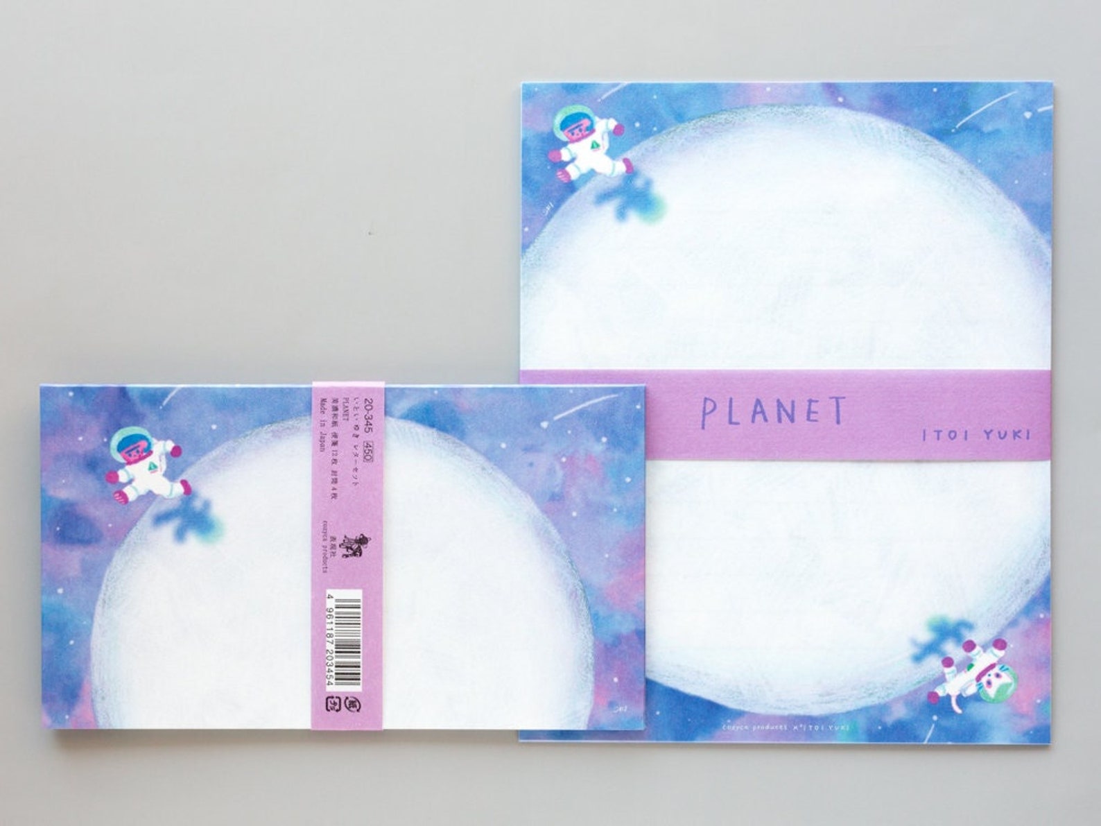 Japanese Writing Letter Set PLANET by ITOI YUKI/ Mino Washi - Etsy