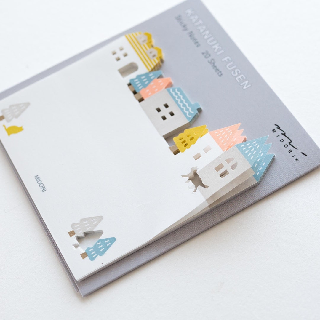 Die-cut Sticky Notes -town- - Etsy