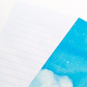 Letter Writing Set -sky Time "daytime"- / Ryu-ryu Products/ Japanese ...