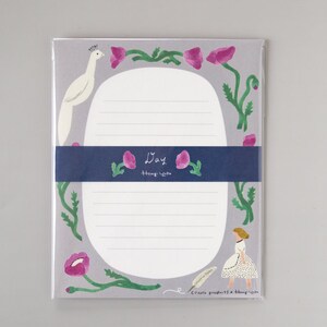 Japanese Writing Letter Set Day by Yuka Hiiragi/ Mino Washi | Etsy