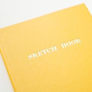 KOKUYO Field Note Book Yellow Color, KOKUYO Sketch Book, Hardcover ...