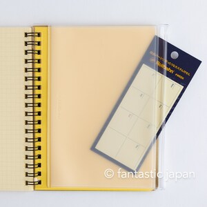DELFONICS / Storage Sleeve for Rollbahn Spiral Ring Notebook -clear- - Etsy