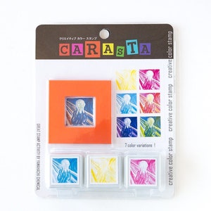 The Scream by Munch Self Inking Stamp Set of 3colors - Etsy