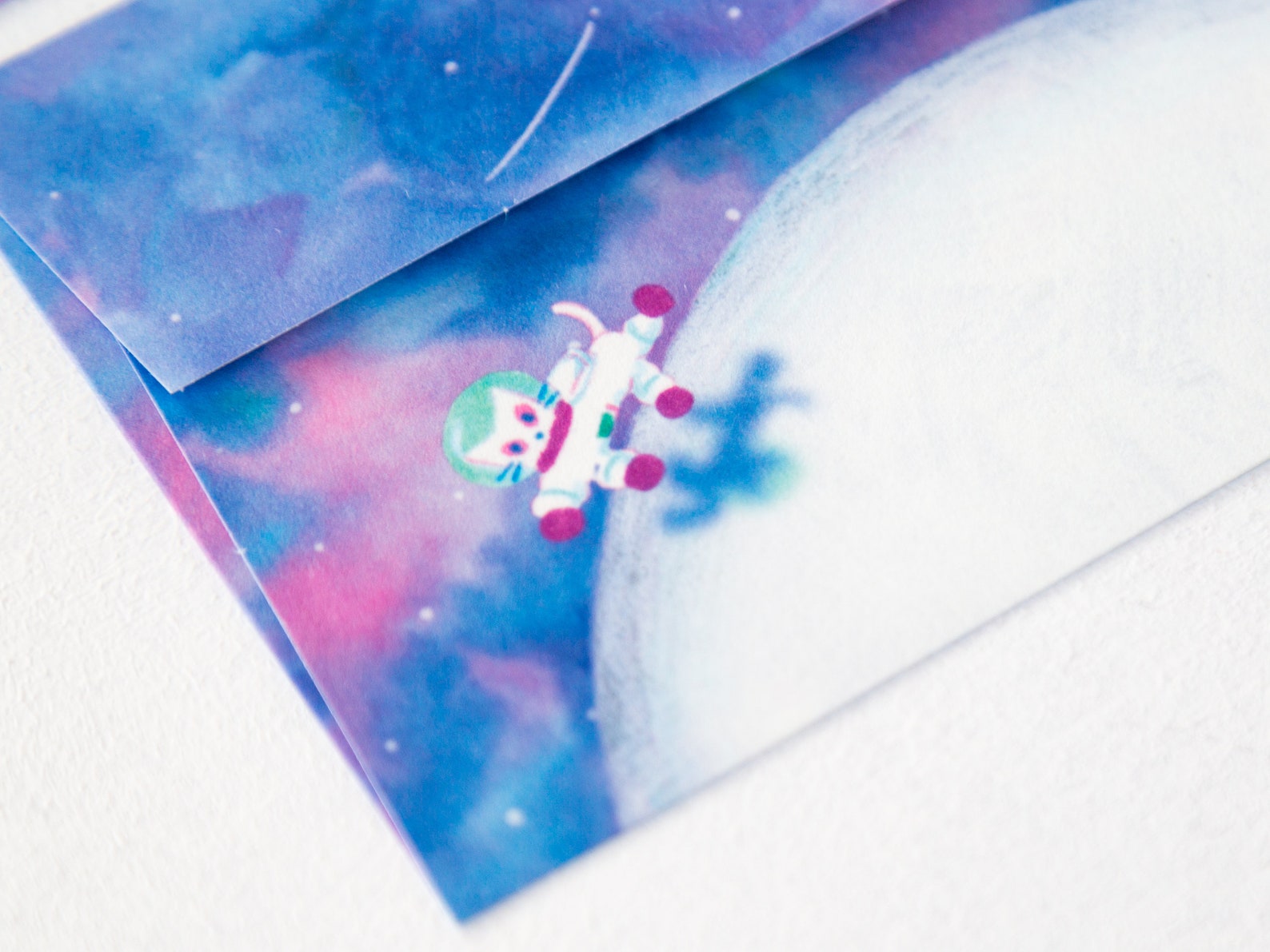 Japanese Writing Letter Set PLANET by ITOI YUKI/ Mino Washi | Etsy