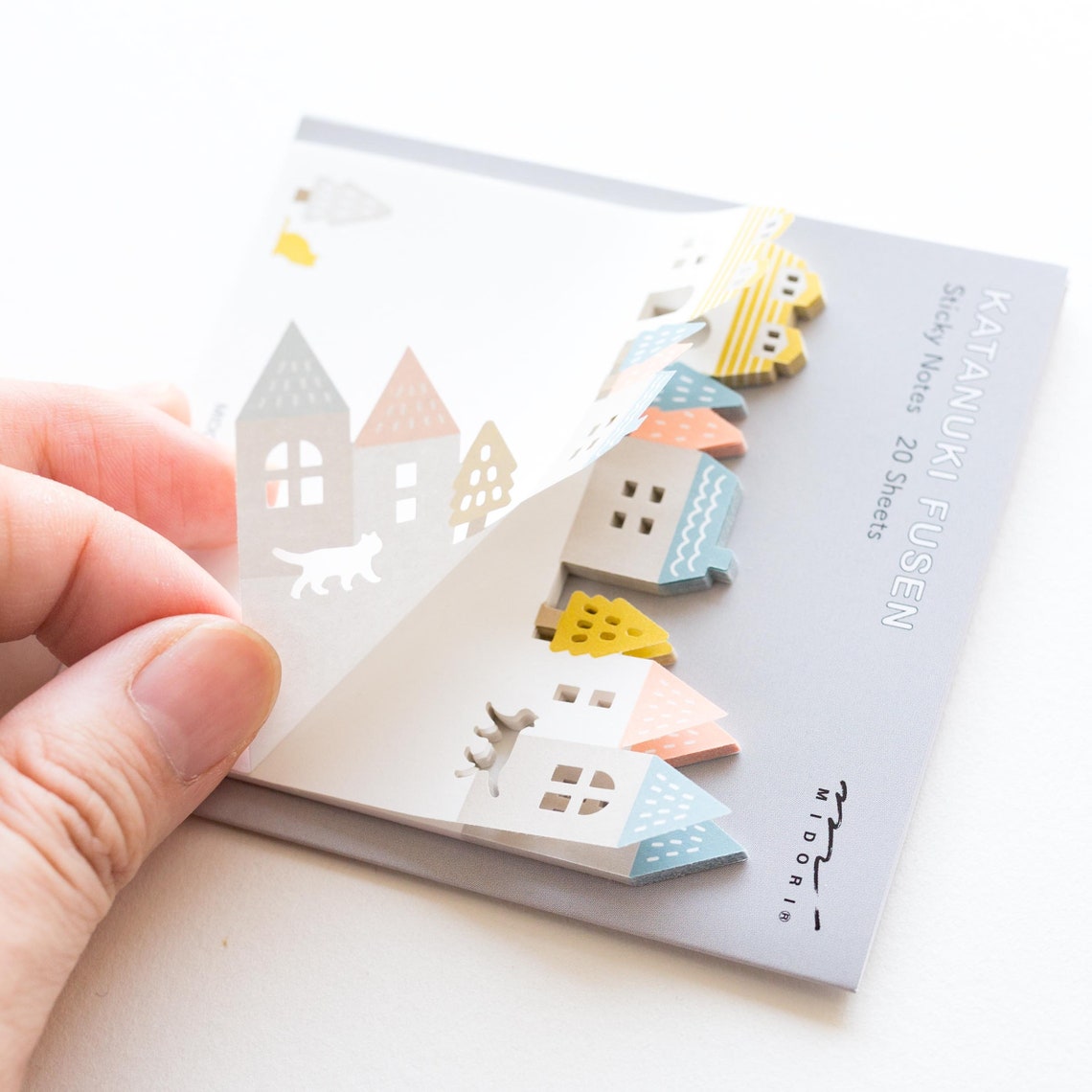Die-cut Sticky Notes town - Etsy