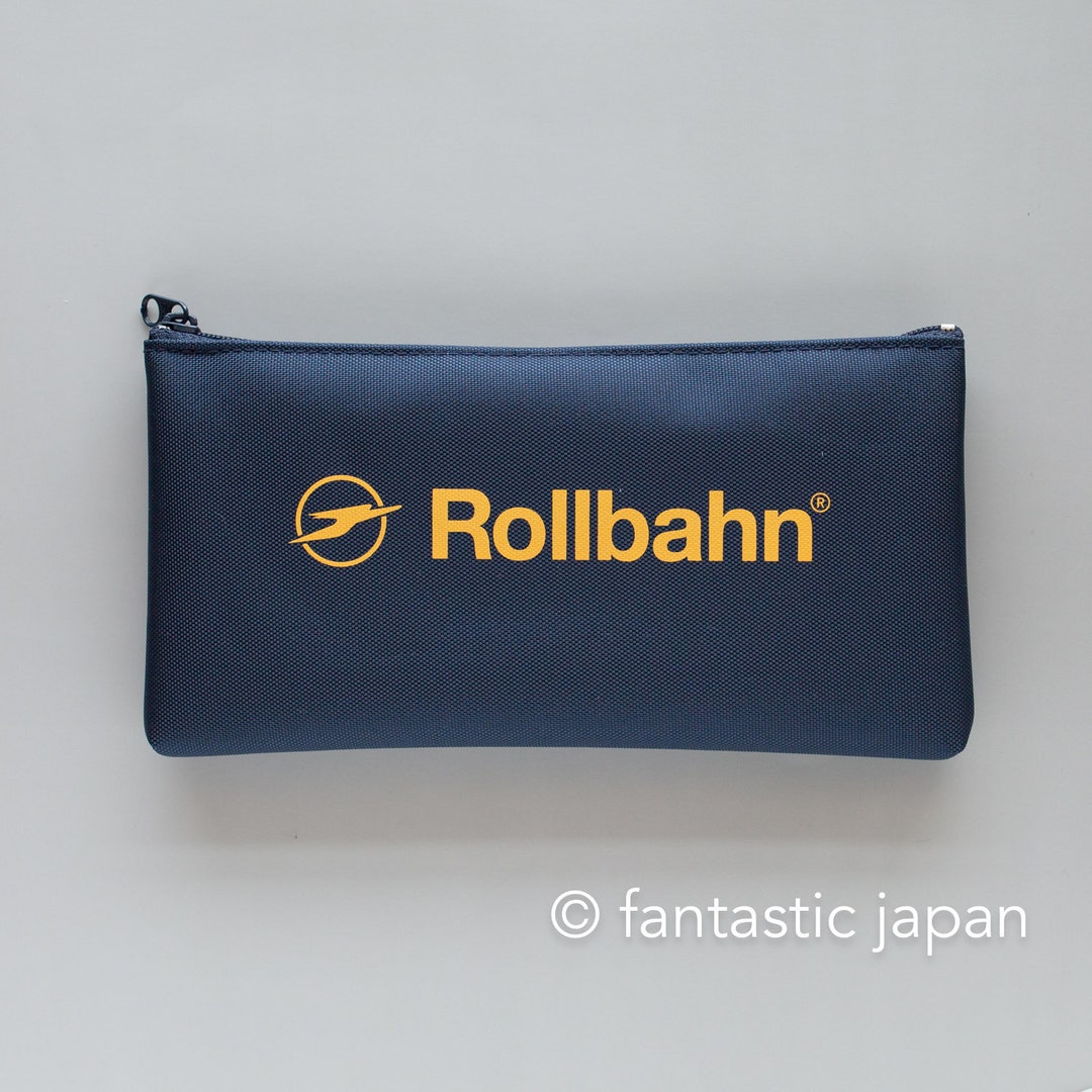 DELFONICS / Rollbahn Flat Pen Case -dark Blue- - Etsy