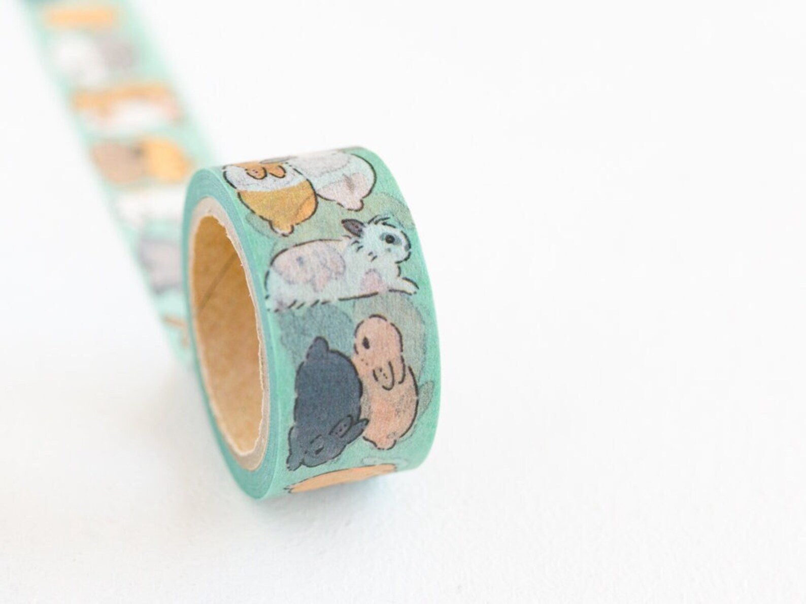 Masking Tape goon Night Rabbits by Schinako Moriyama - Etsy