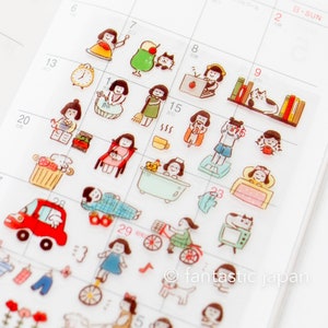 Daily Schedule Sticker -my Life- - Etsy