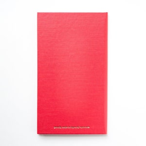 KOKUYO Field Note Book Red Color, KOKUYO Sketch Book, Hardcover ...