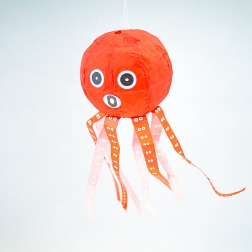 Japanese Paper Balloon aquarium Party Set/ Washi Paper / - Etsy