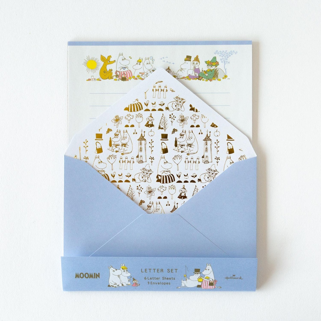 Hallmark / Moomin Letter Set -moomin and Friends- - Etsy