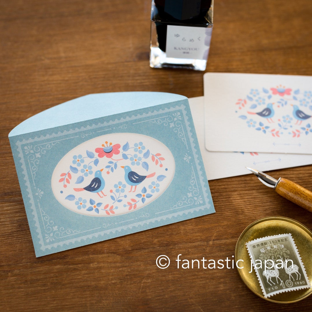 Mini Message Card -antik Piac "cher"- - Etsy