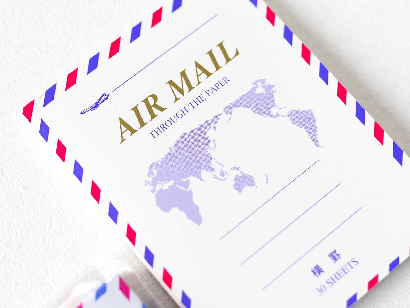 Tiny Air Mail Writing Set fujitsubo / Tiny Mail | Etsy