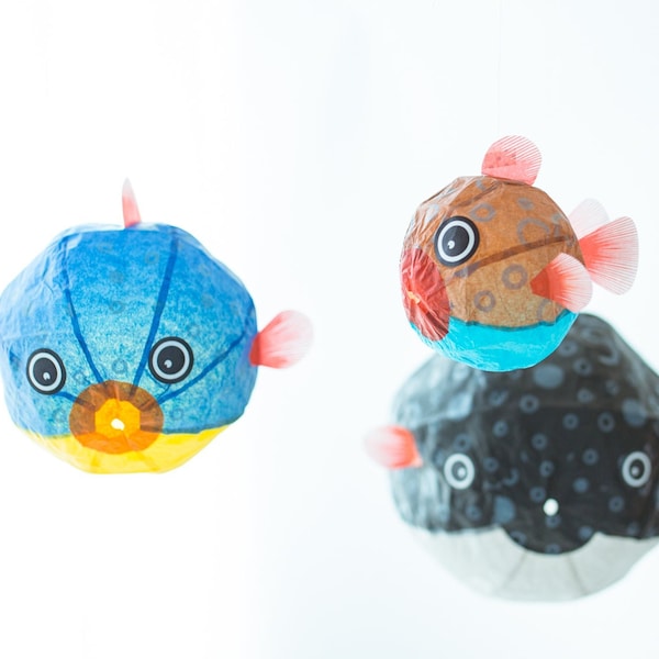Japanese Paper Fish - Etsy