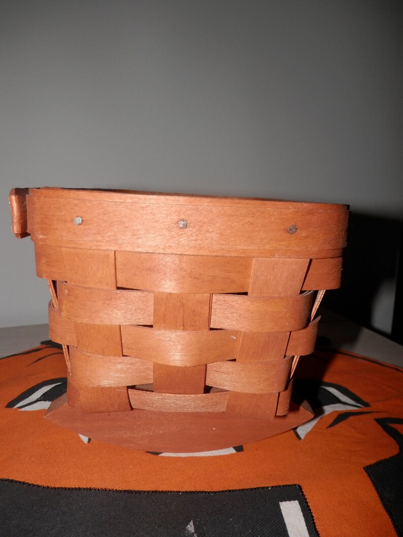 Longaberger Small Rocking Basket Cradle Style 7 Inch 1991 Release ...