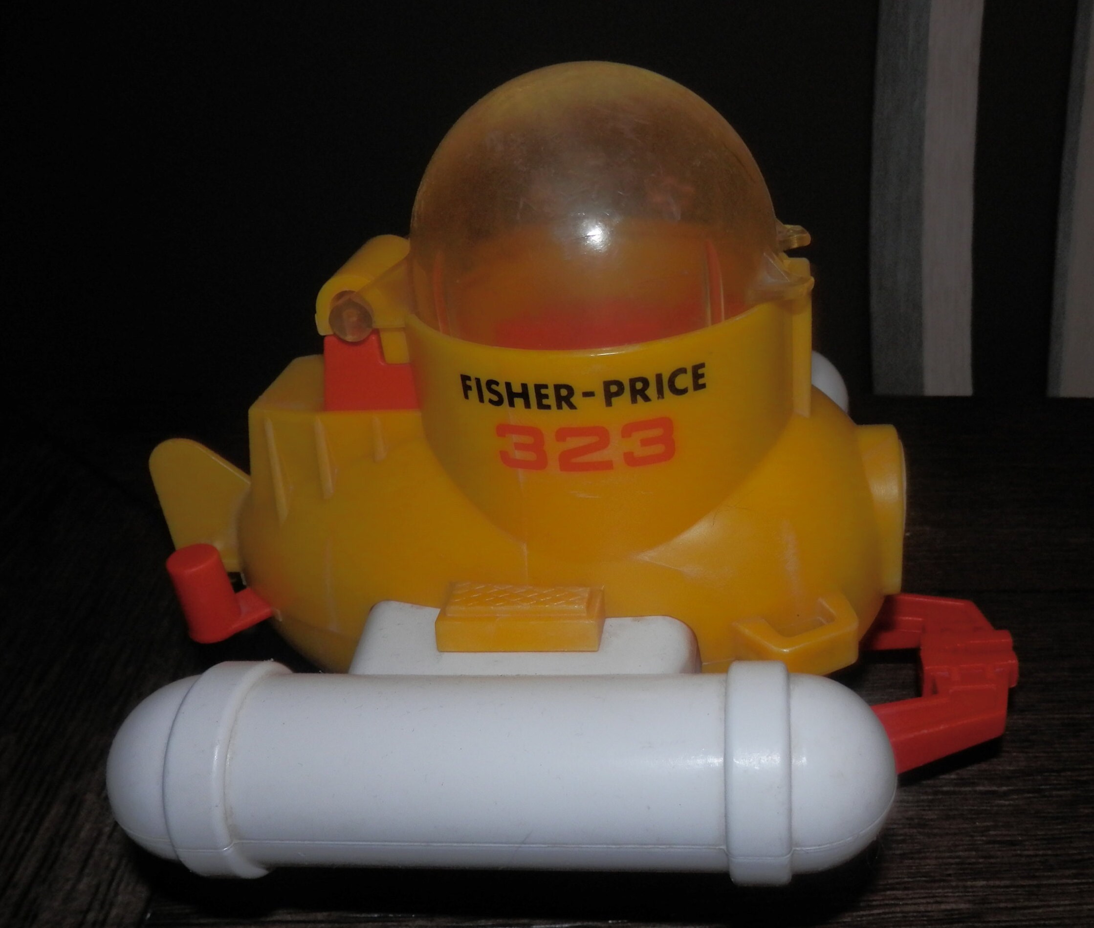 Fisher Price 323 Adventure Yellow Submarine Toy Vintage 1978 Etsy Canada