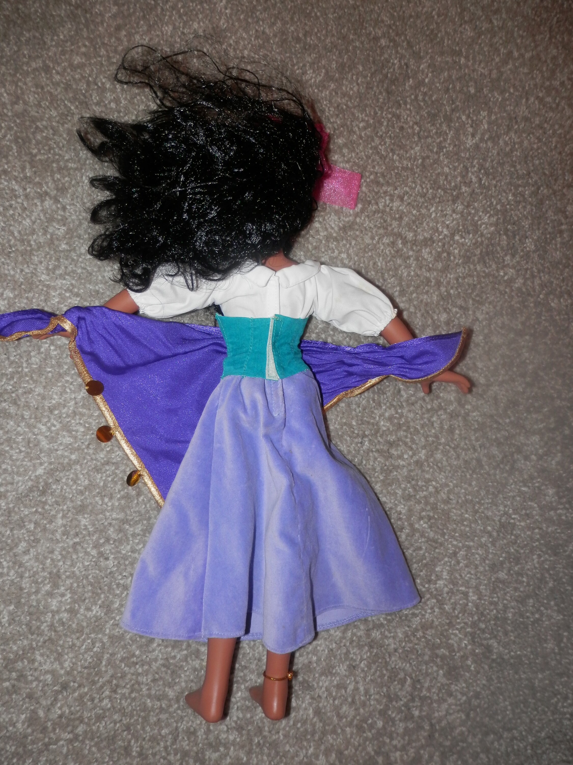 Disney Esmeralda Doll Hunchback Notre Dame 1995 Applause Keepsake Doll ...