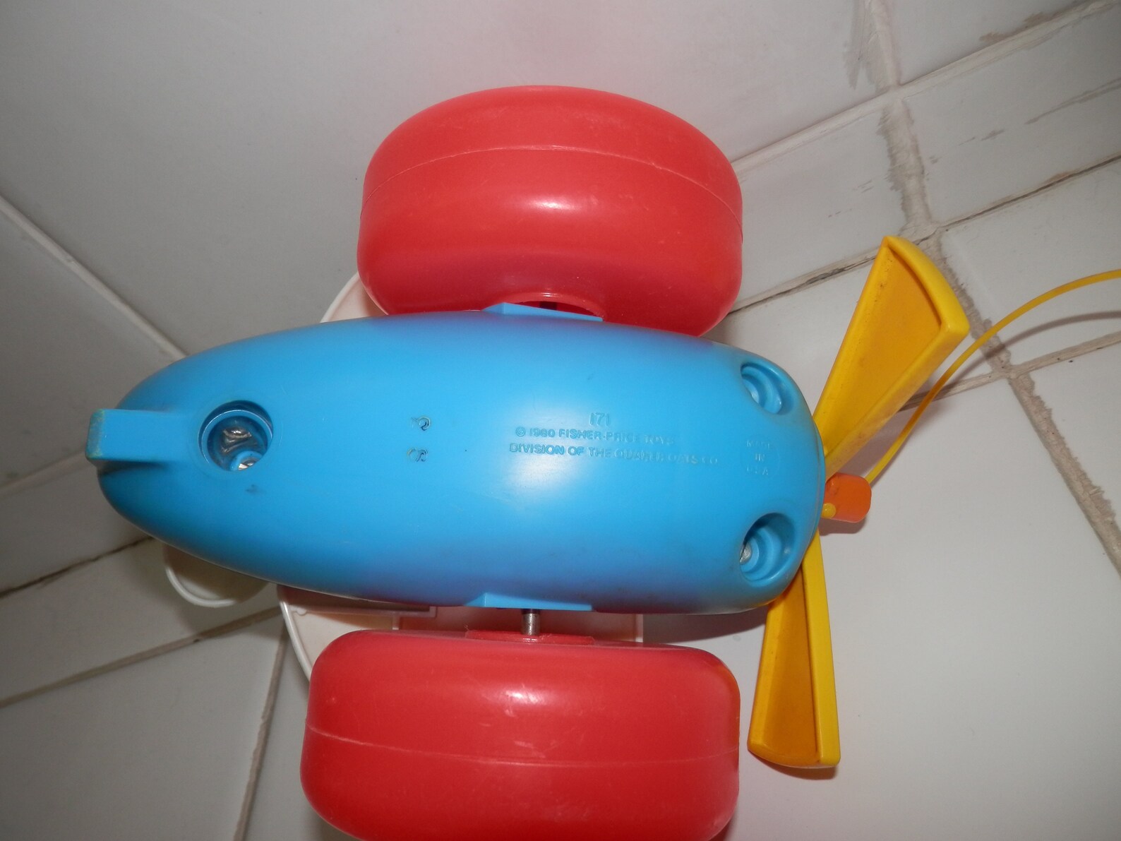 Fisher Price Pull Toy Helicopter 1980 Vintage Toy - Etsy
