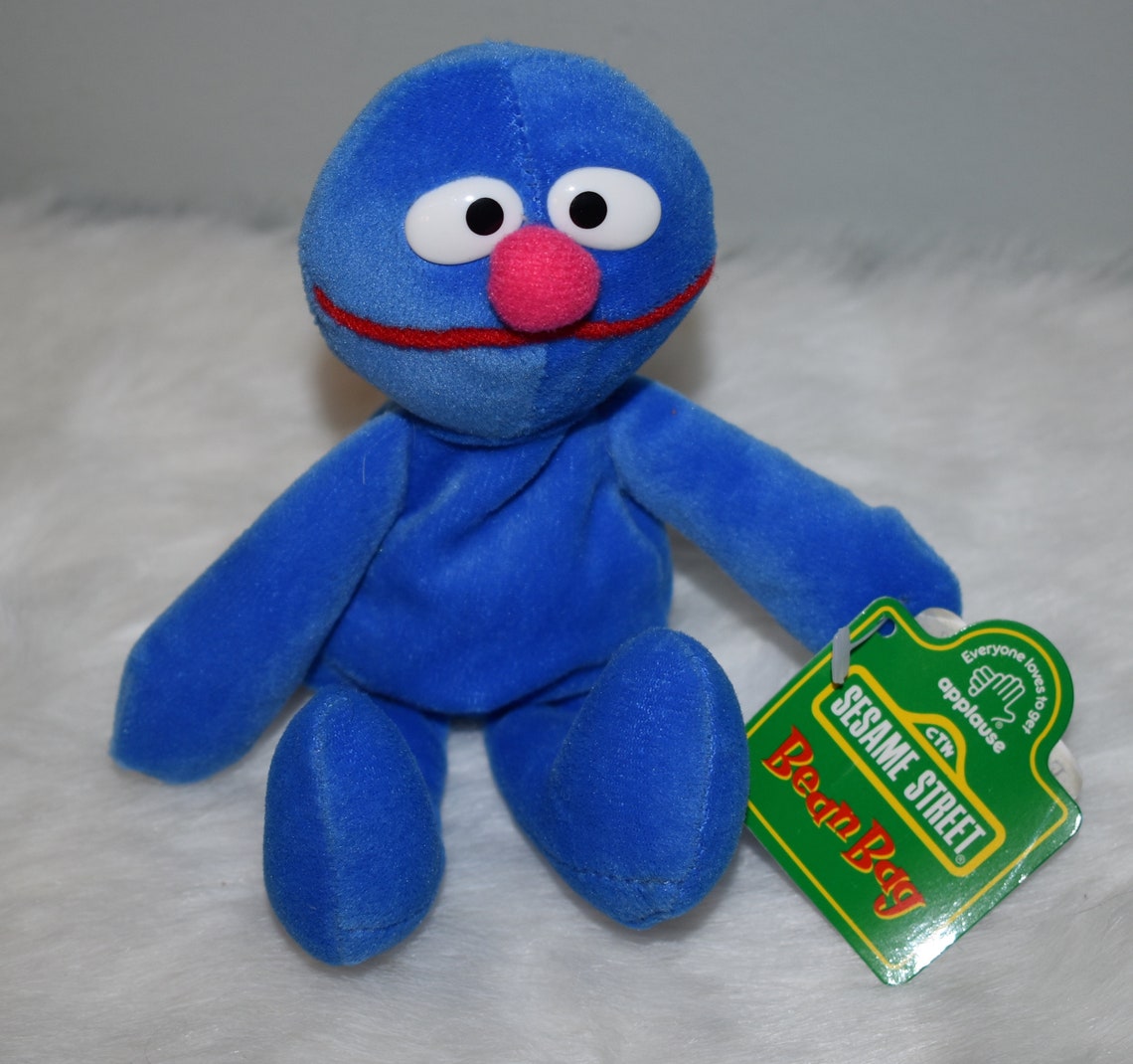 Jim Henson Grover Sesame Street Plush Applause 1997 New Old | Etsy