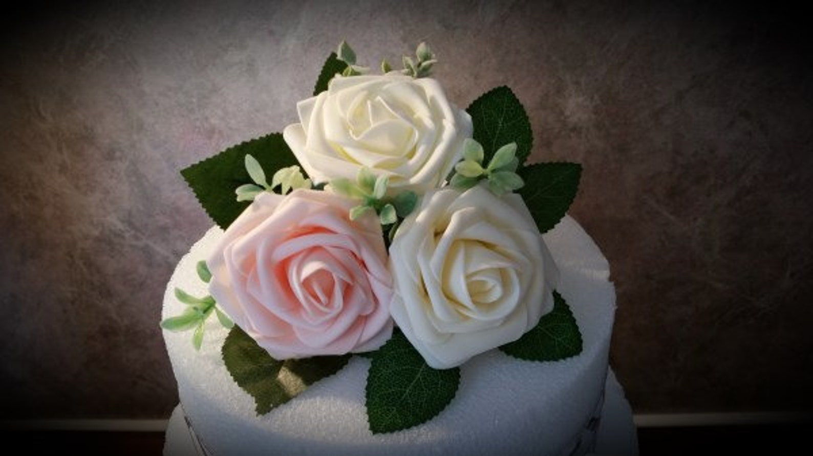 Wedding Cake Flower Flower Cake Topper Floral Wedding Cake - Etsy