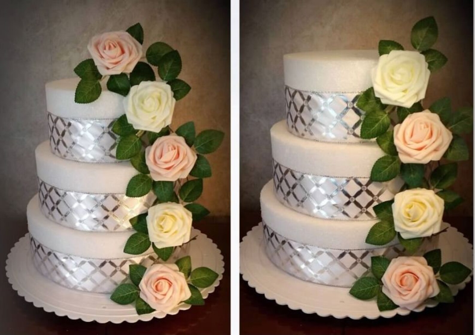 Wedding Cake Flower Flower Cake Topper Floral Wedding Cake - Etsy