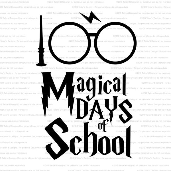 Magic School Svg - Etsy