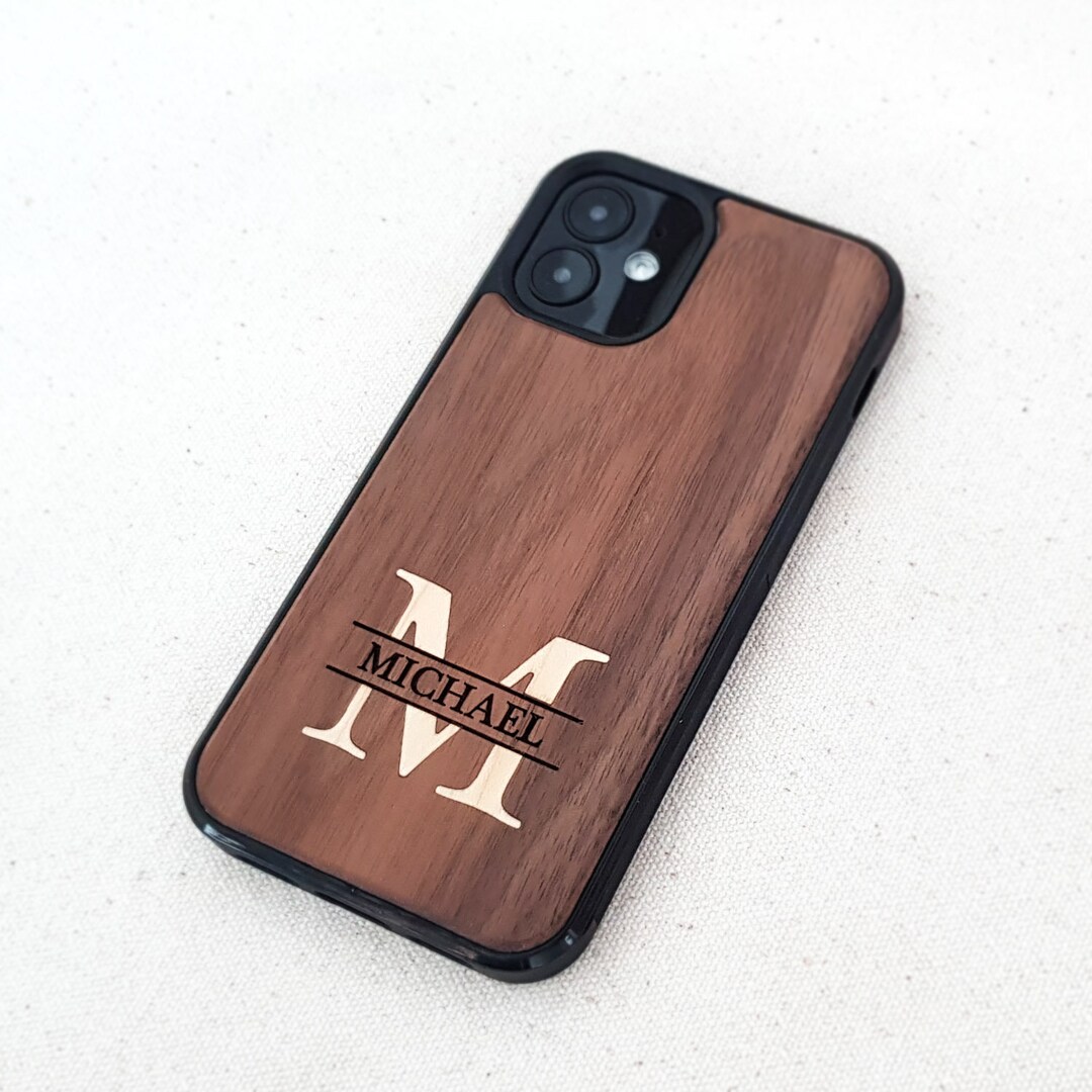 Real Wood Phone Cases for Apple iPhone Samsung Galaxy Wood Inlay and ...