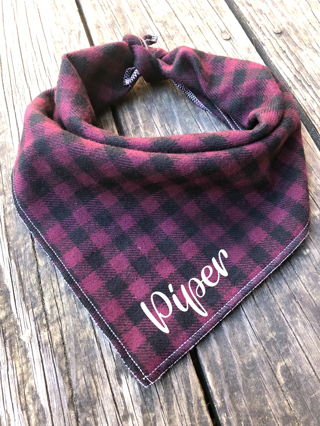 Personalized Dog Bandana // Custom Dog Bandana // Dog Bandana ...
