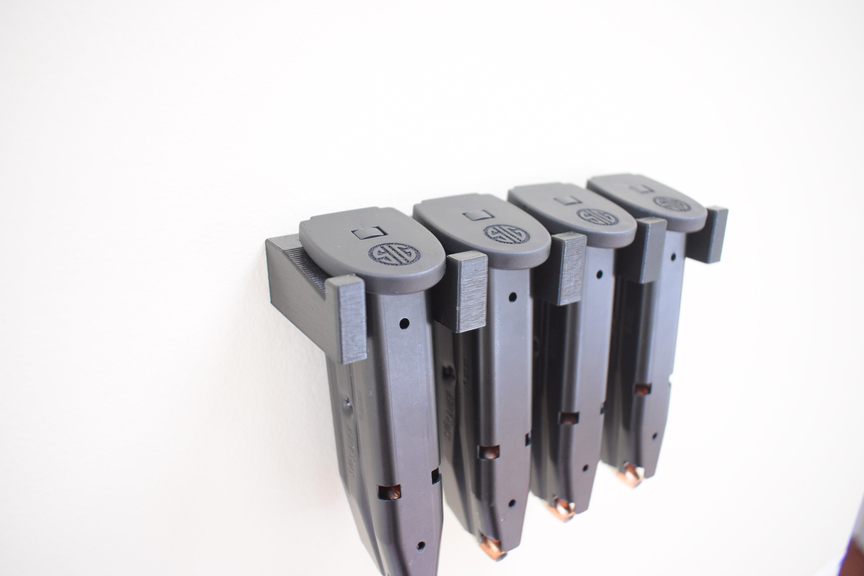 Wall Mounted Pistol Magazine Rack - Etsy