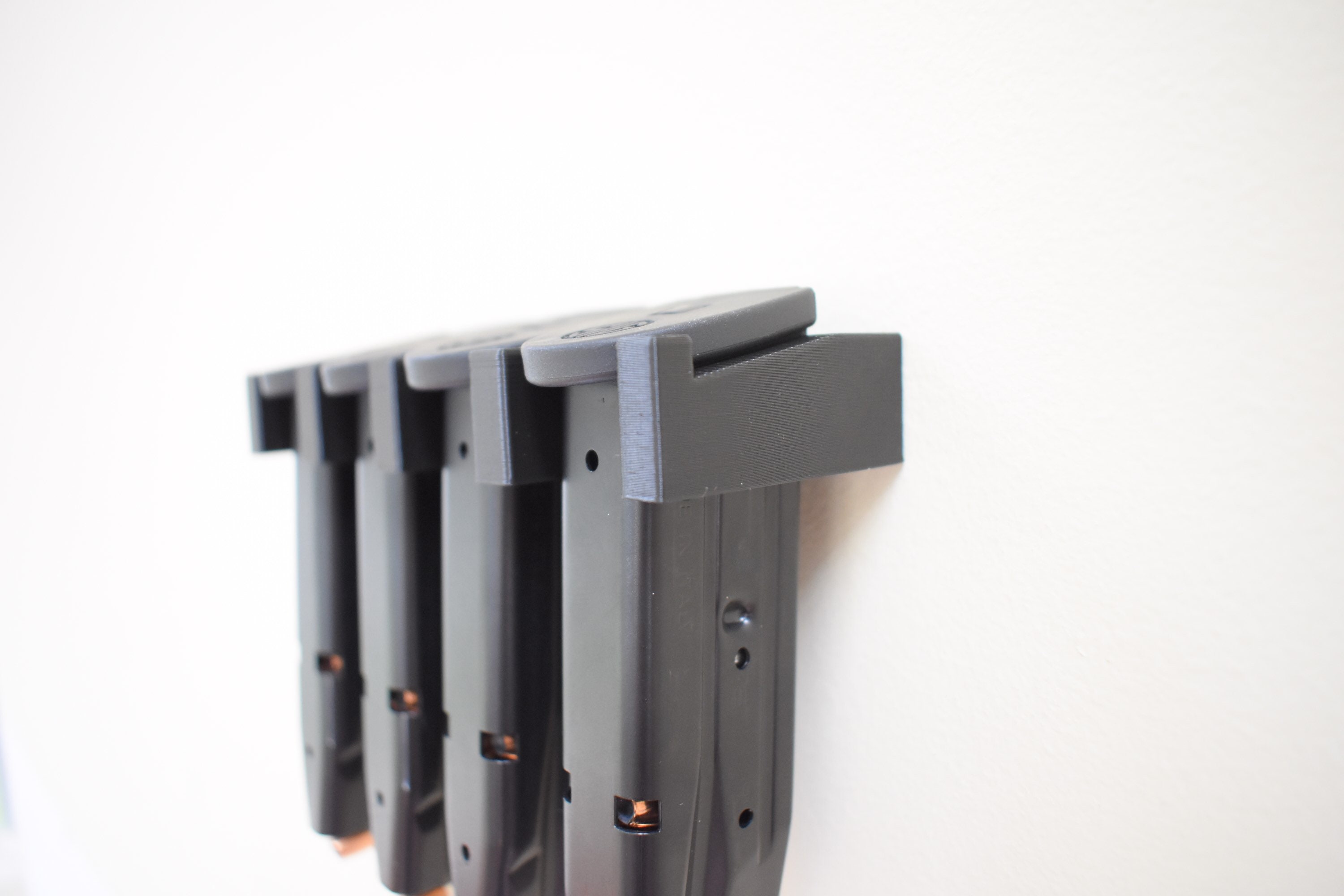 Wall Mounted Pistol Magazine Rack - Etsy