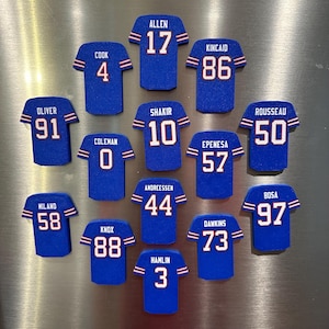 Buffalo Jersey Magnets - Etsy