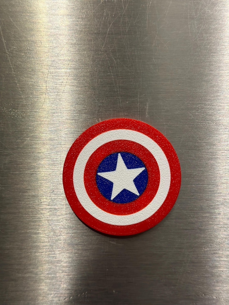 Marvel Avengers Character Logo Fridge Magnets - 2 Inch - Etsy