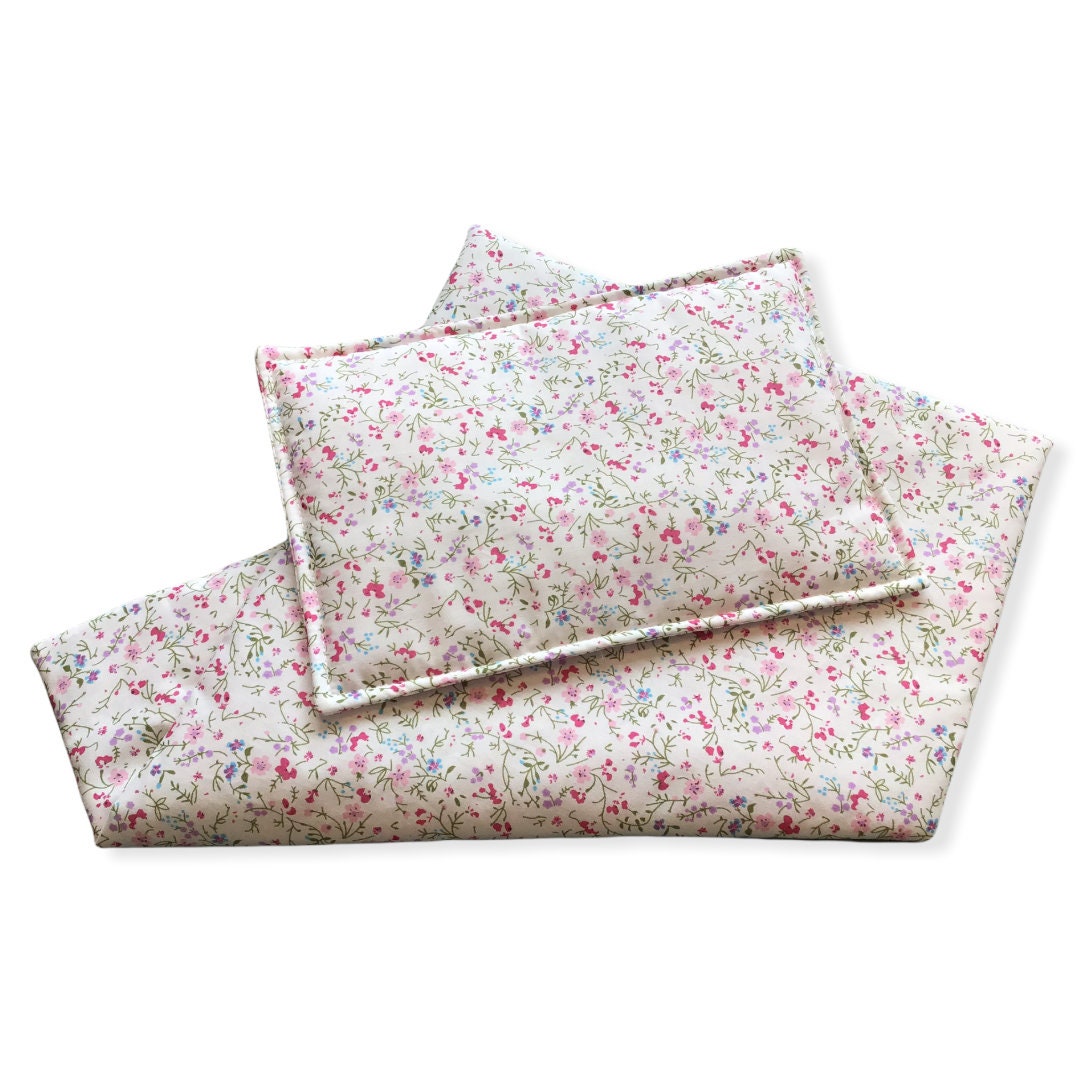 Doll Pram Bedding Set Spring Garden Floral - Etsy UK