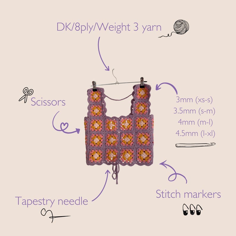 Patch Perfect Crop Top | Handmade Top | Beginner | Crochet Clothes ...