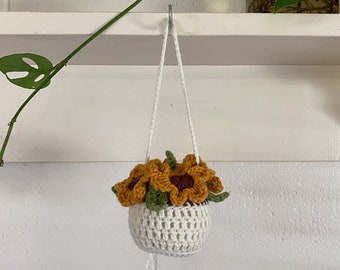 PDF Pattern Crochet Rose Mirror Dangle - Etsy