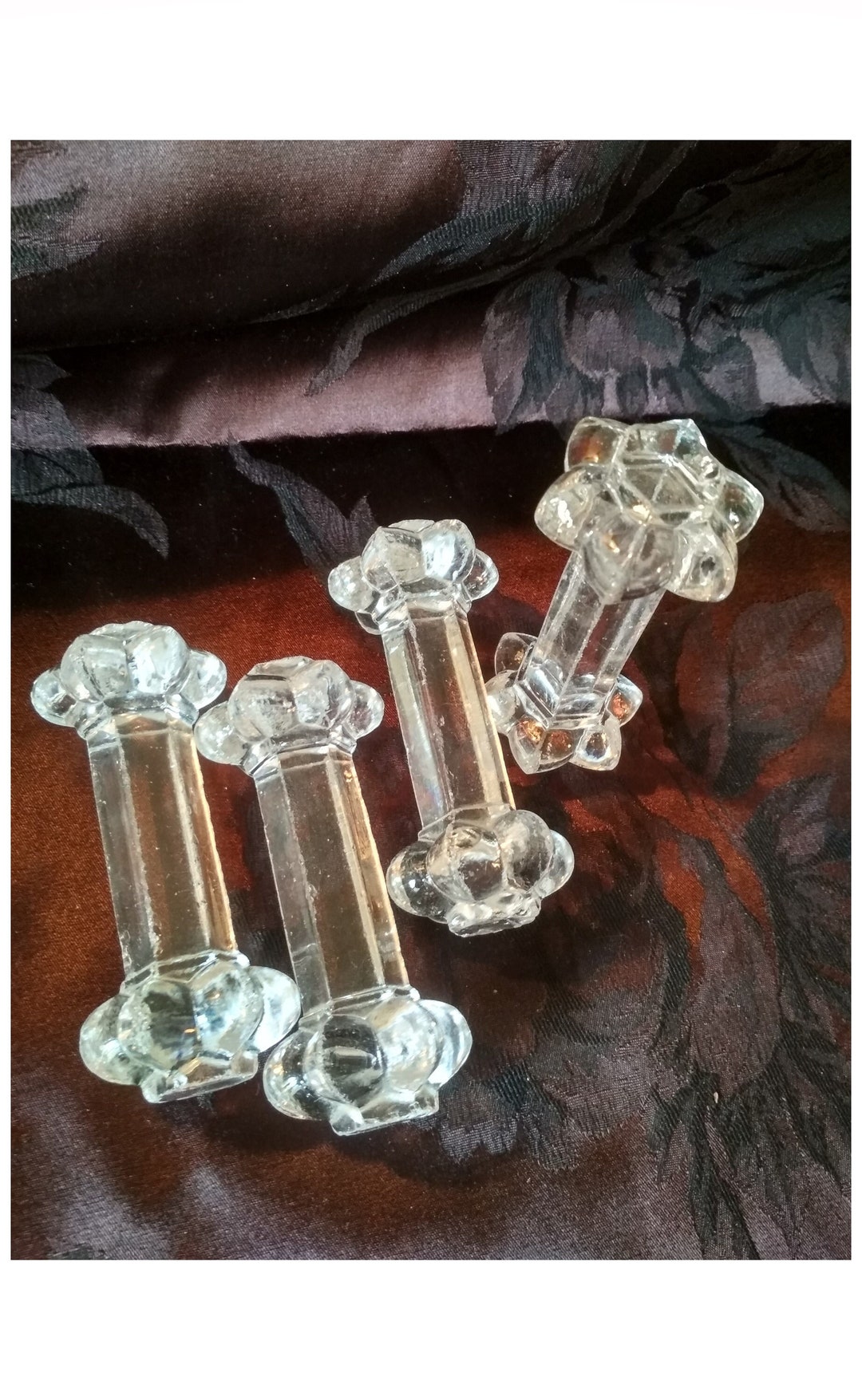 4 Knife Doors Molded Glass Covered Doors - Etsy
