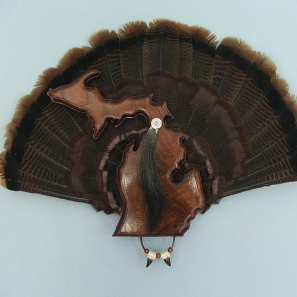 Turkey Fan Mount - Etsy