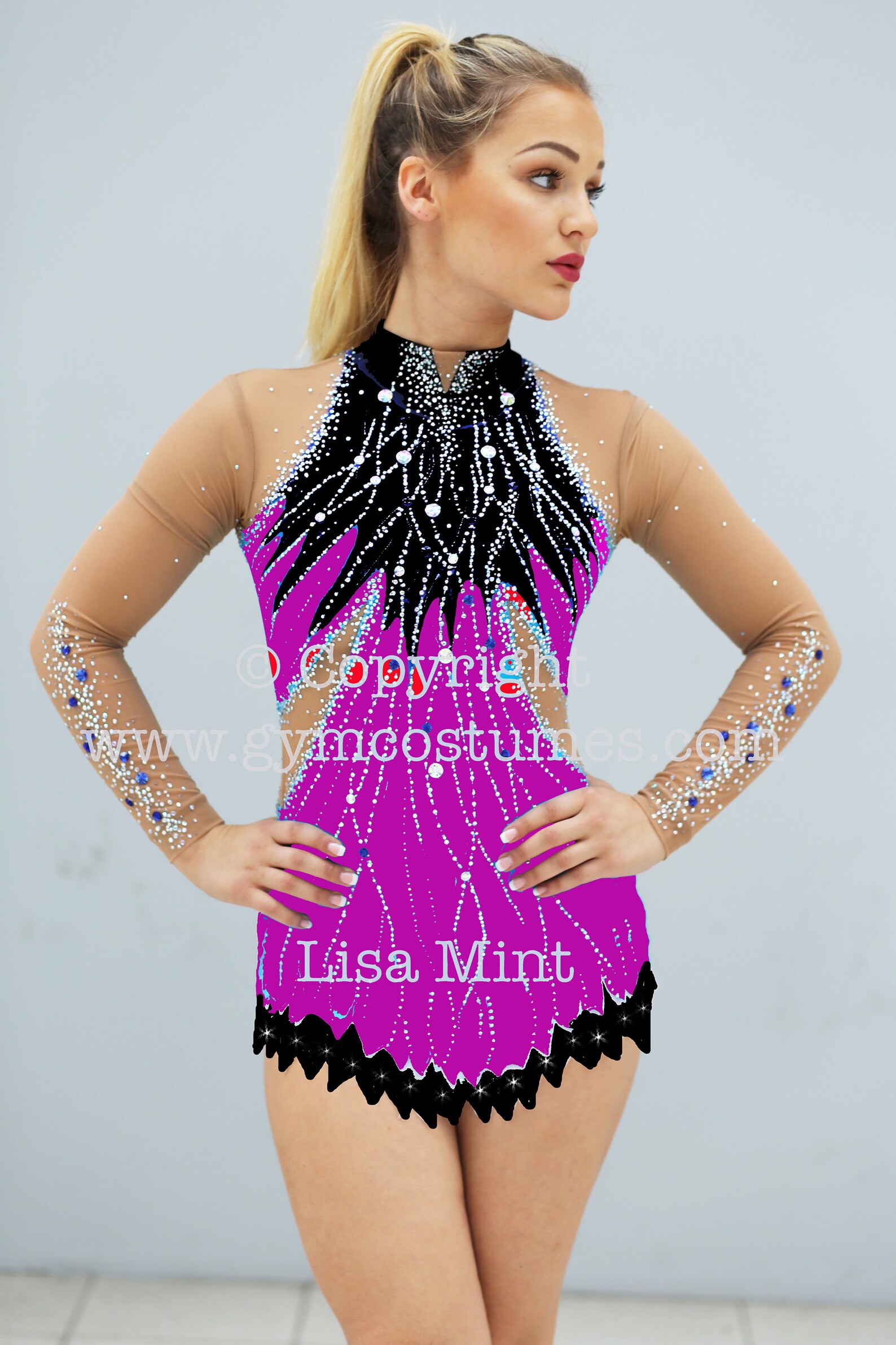 Masterclass ** RG - Leotard , Competition Rhythmic Gymnastics Leotard ...