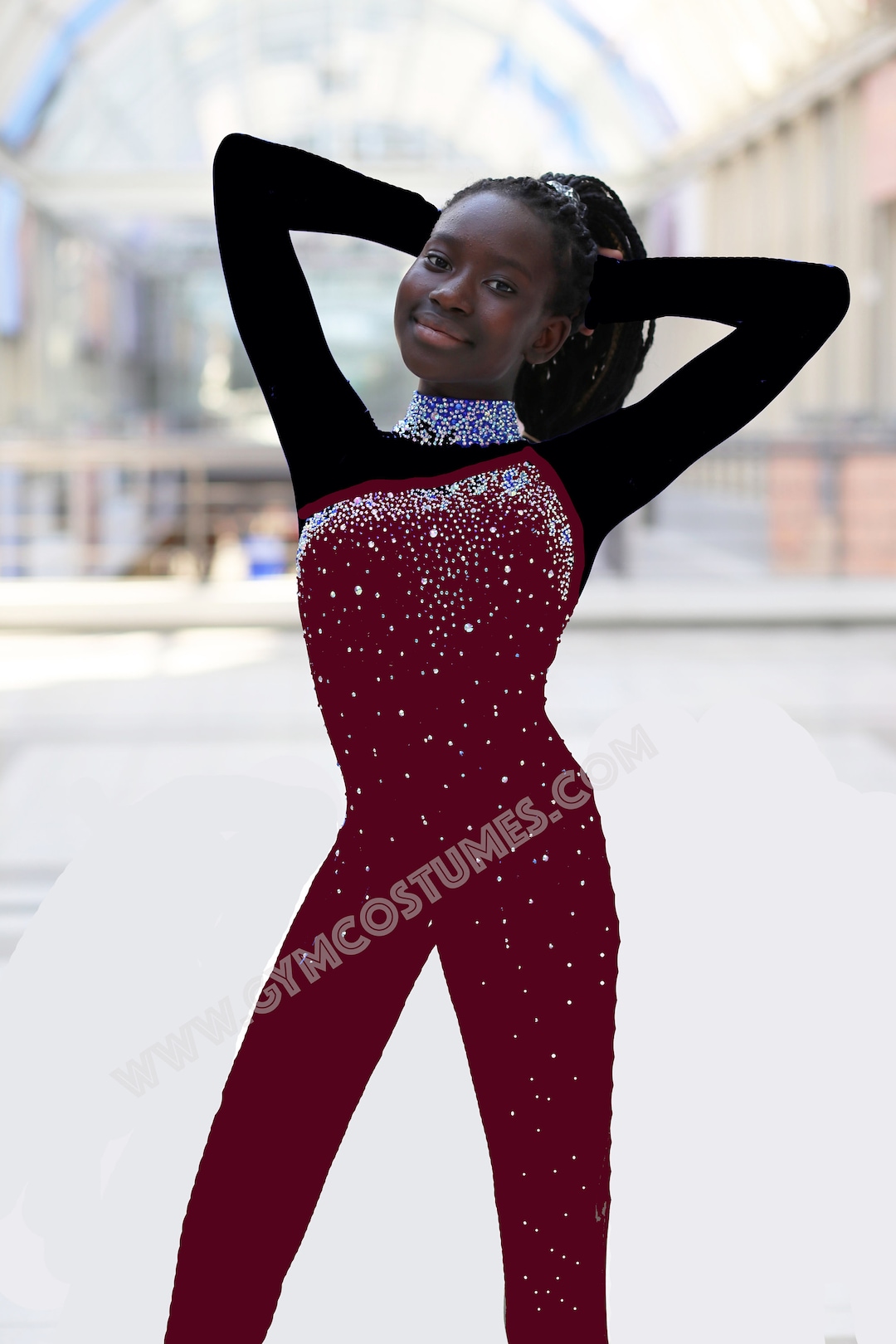Catsuit Figure Skating Dress for Ice Skating Freestyle Dress Roller ...