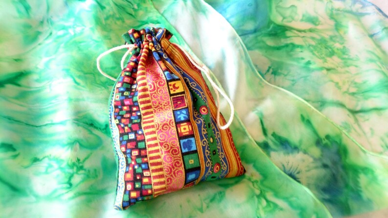 DIY Kit, Make Your Silk Scarf Kit Elvish Forest Color Collection Craft ...