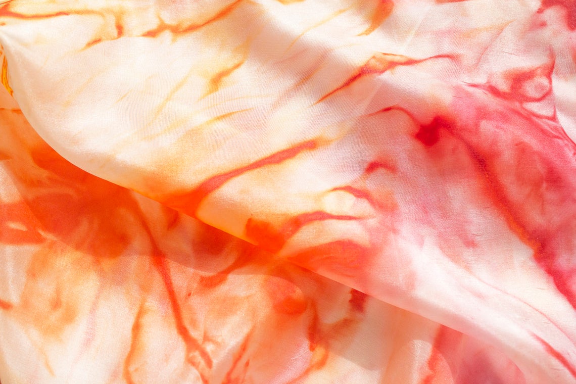 Silk Painting Craft Kit DIY Make Your Silk Scarf Magic Flowers Unique ...