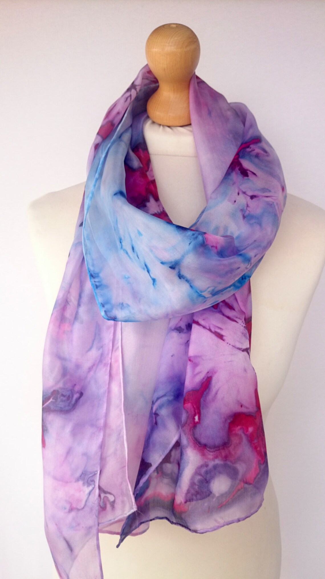 DIY Kit, Make Your Silk Scarf Kit, Galaxi Color Collection Making Scarf ...