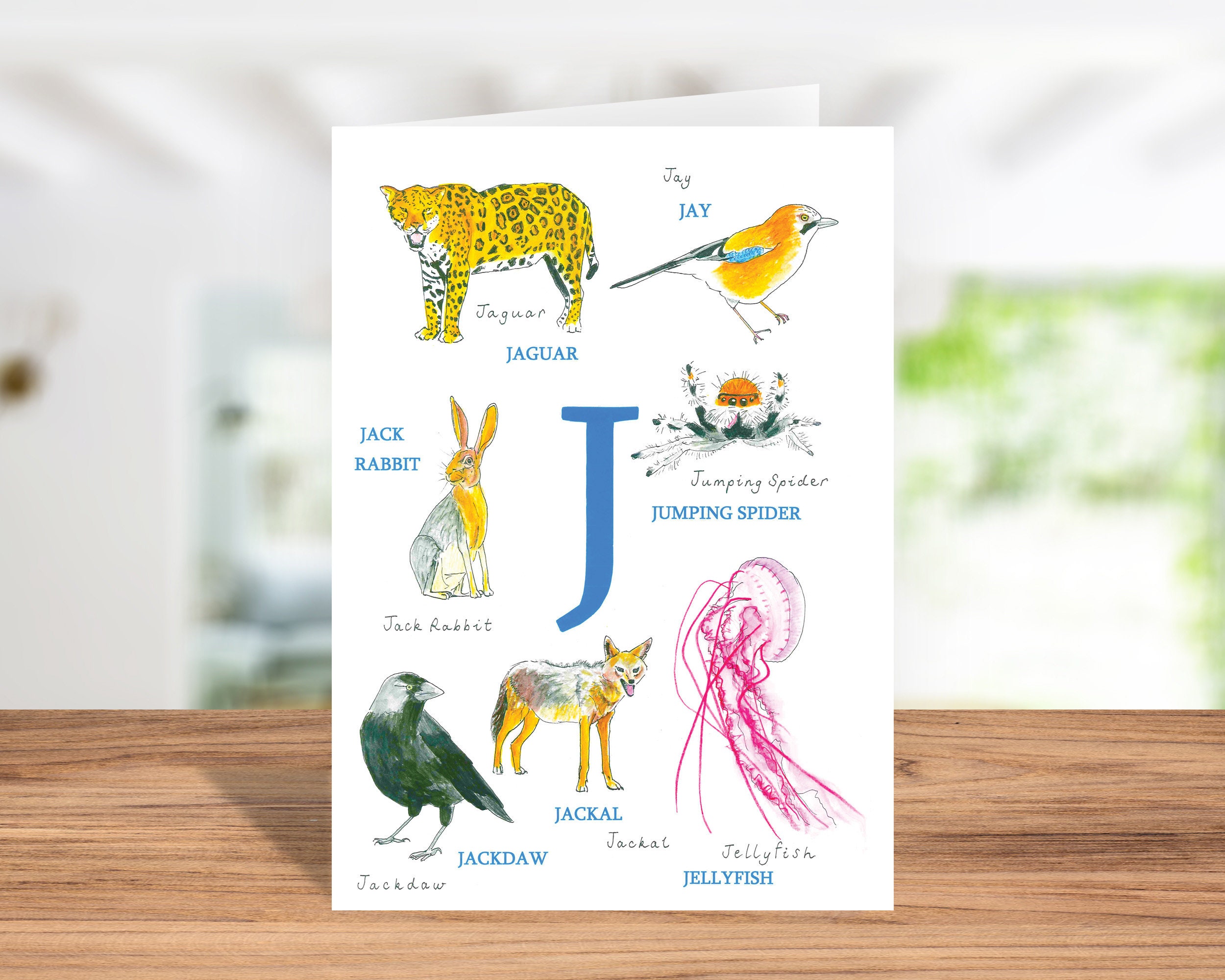 Letter J Animals