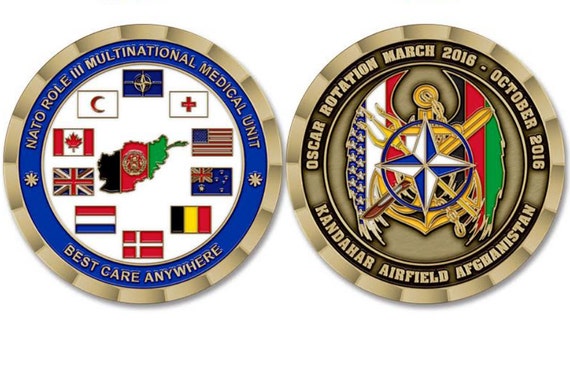 NATO ROLE 3 MMU Oscar Rotation Command Coin | Etsy