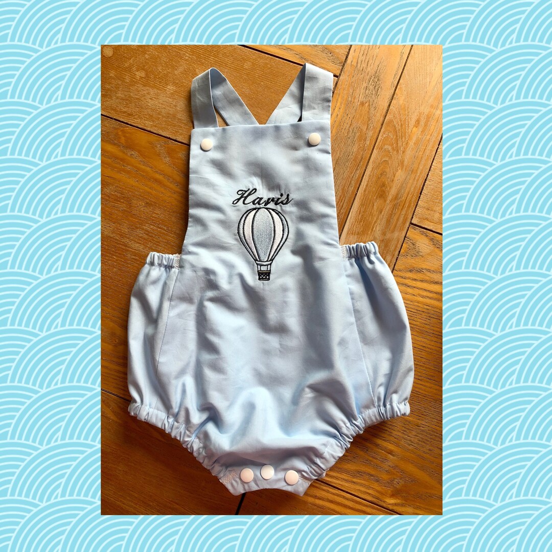 Personalised Hot Air Balloon Romper - Etsy