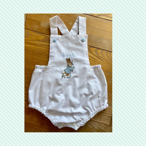 Peter Rabbit Romper 12montgs - Etsy UK